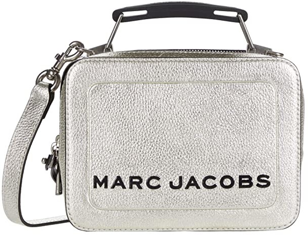 Marc Jacobs The Box 20 Satchel (Platinum) Handbags - ShopStyle