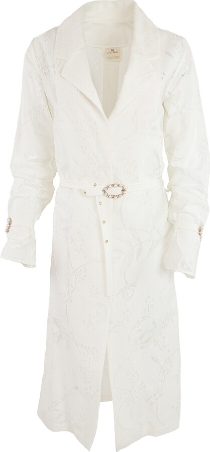 Gunda Hafner - White Lace Coat - ShopStyle