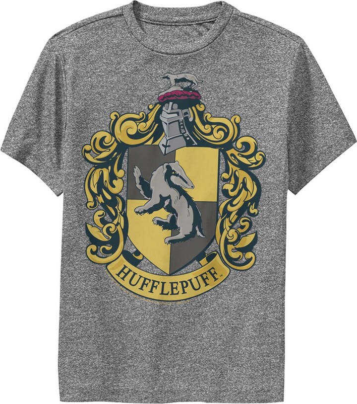 Warner Bros. Boy's Harry Potter Hufflepuff Gold Crest Child Performance ...