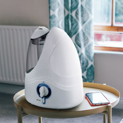 Optimus 1.5 Gal. Cool Mist Ultrasonic Tabletop Humidifier 440 Sq. Ft ...