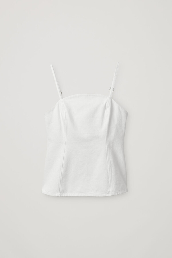 Cos Sleeveless Denim Top - ShopStyle