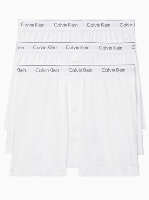 Calvin Klein Cotton Classics Knit Boxers 3-Pack - ShopStyle