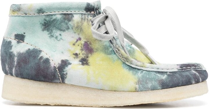 Clarks Wallabee hi-top sneakers - ShopStyle