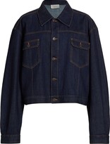 The Row Ness Oversized Denim Jacket - ShopStyle