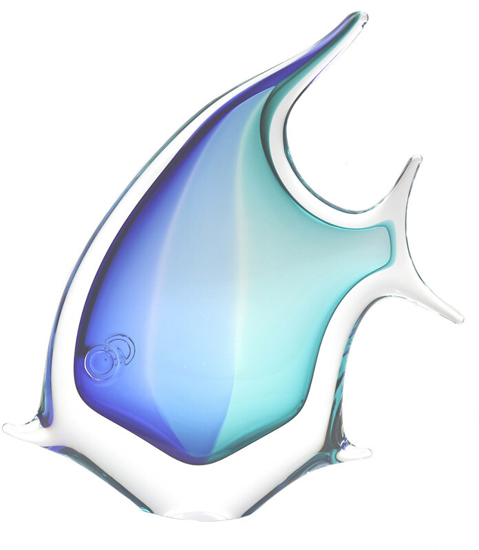 Murano Art Collection Glass Angel Fish - ShopStyle Figurines