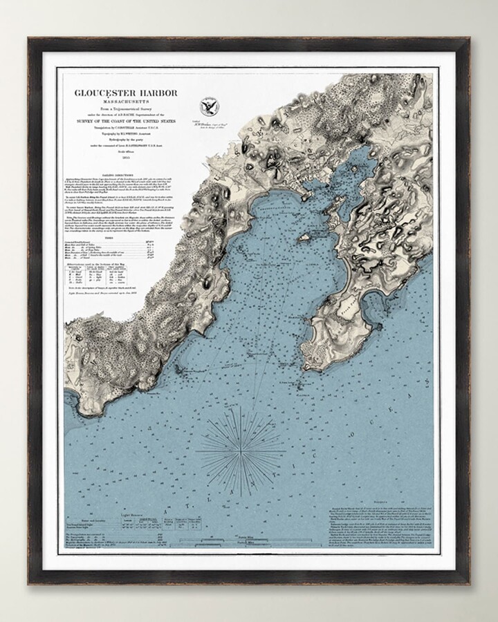 Wendover Art Group Chart of Gloucester Harbor - ShopStyle