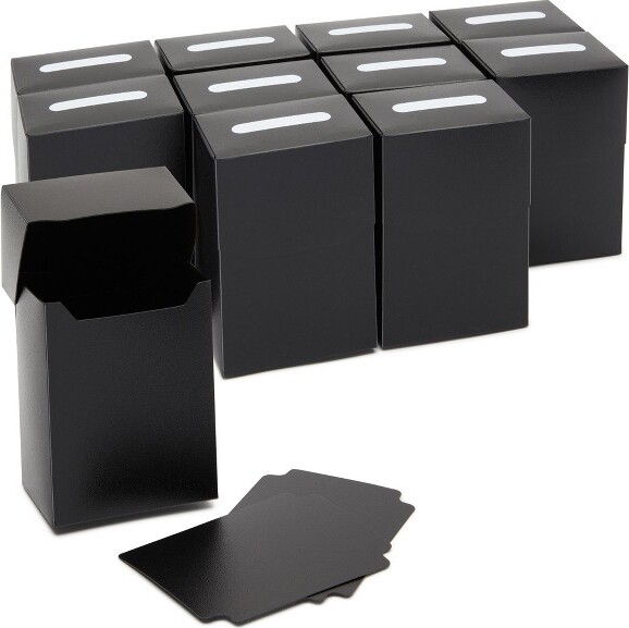 Okuna Outpost 10 Trading Card Game Storage Deck Boxes with 20 Dividers ...