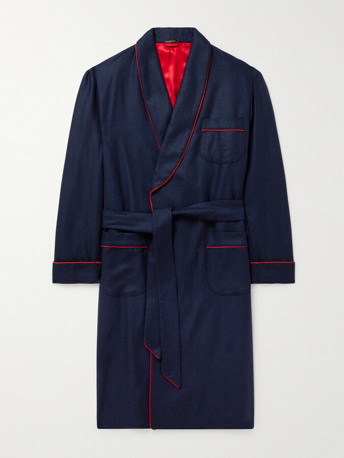 Rubinacci Wool and Cashmere-Blend Robe - ShopStyle