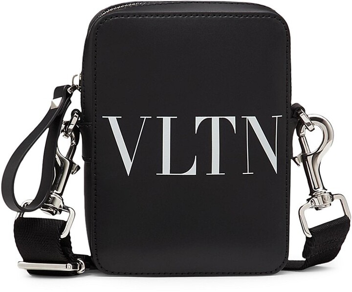 Valentino Garavani VLTN Small Leather Crossbody Bag - ShopStyle