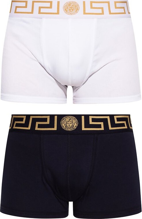 Versace Greca Border 2 Piece Trunks - ShopStyle Briefs