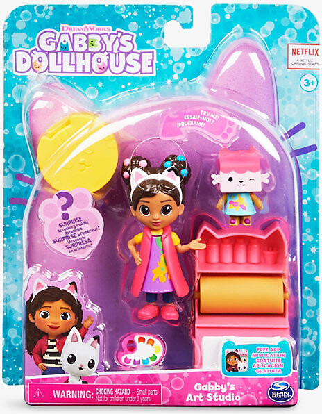 Gabbys Dollhouse Kids Cat-tivity art Studio Playset - ShopStyle Baby ...