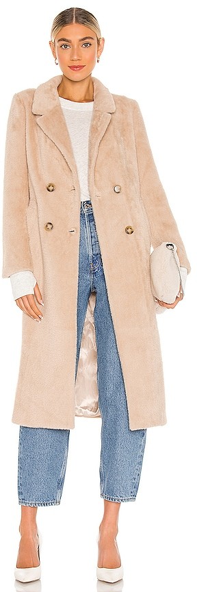 Astr The Label Daria Faux Fur Coat Shopstyle