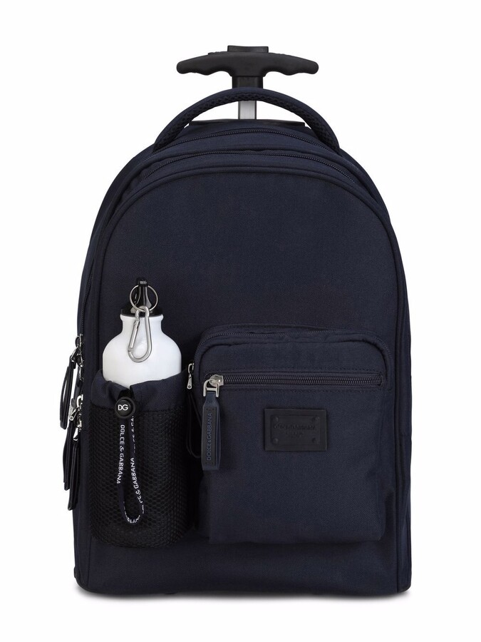 Dolce & Gabbana Children Logo-Plaque Wheelie Backpack - ShopStyle Boys ...