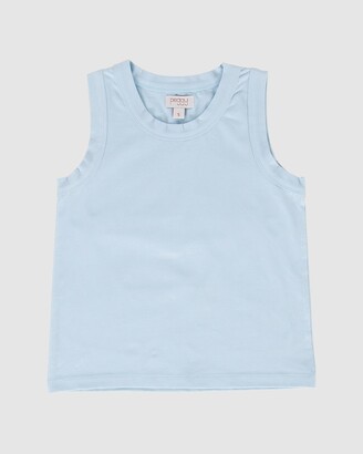 Peggy Girl's Blue Singlets - Belle Tank - Kids-Teens - ShopStyle