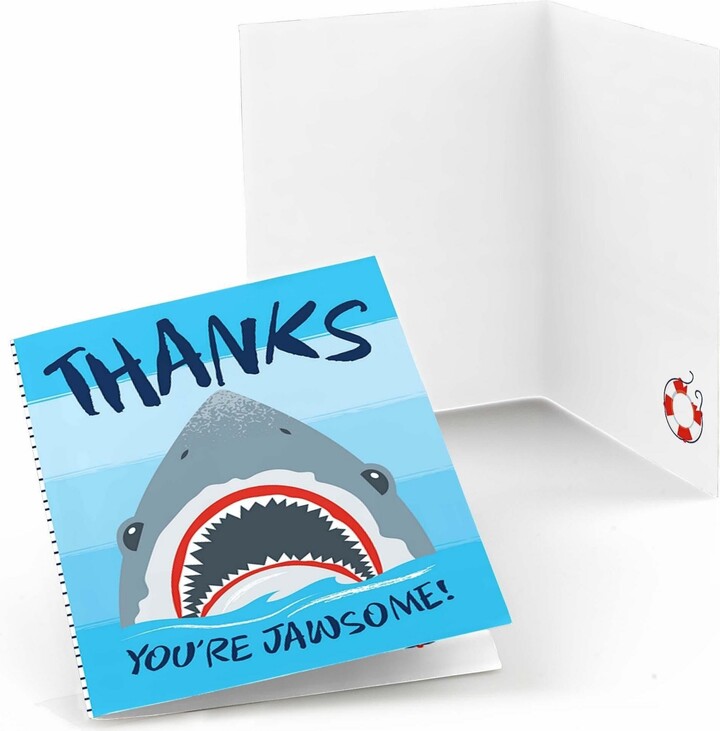 Big Dot Of Happiness Shark Zone - Jawsome Shark Week or Birthday Party ...