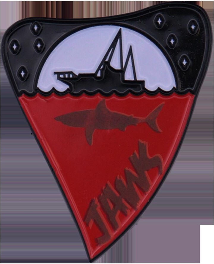 Jaws Limited Edition Pin Badge - ShopStyle Artwork