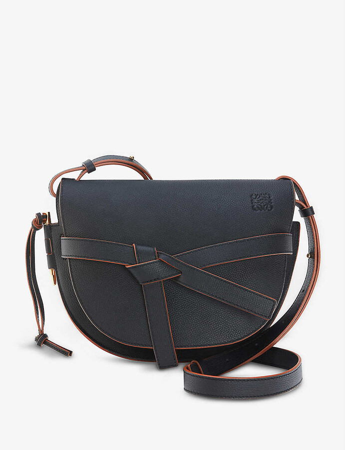 Loewe Gate small leather shoulder bag - ShopStyle