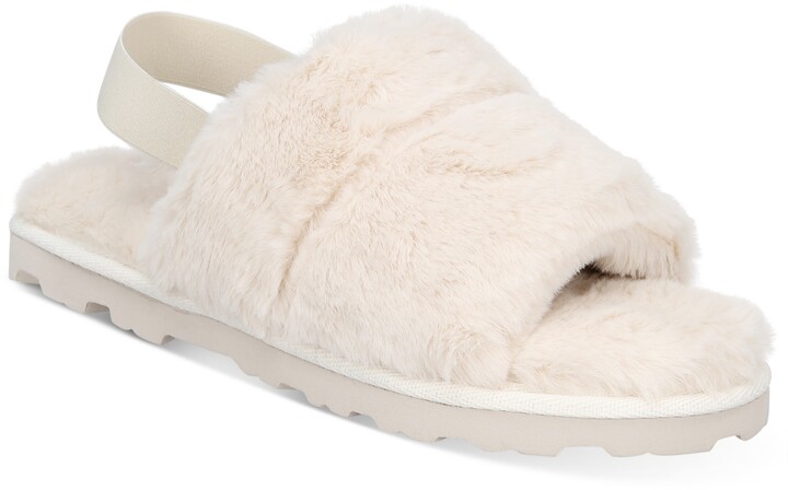 INC International Concepts Men's Faux-Fur Slippers, Created for Macy's ...