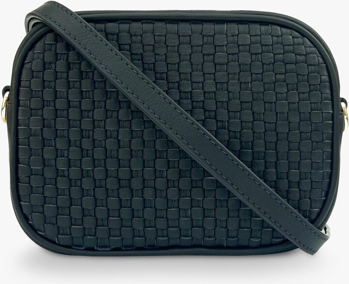 Apatchy The Penelope Woven Leather Camera Bag - ShopStyle Home Office ...