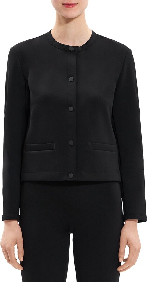 Theory Crop Jacket - ShopStyle