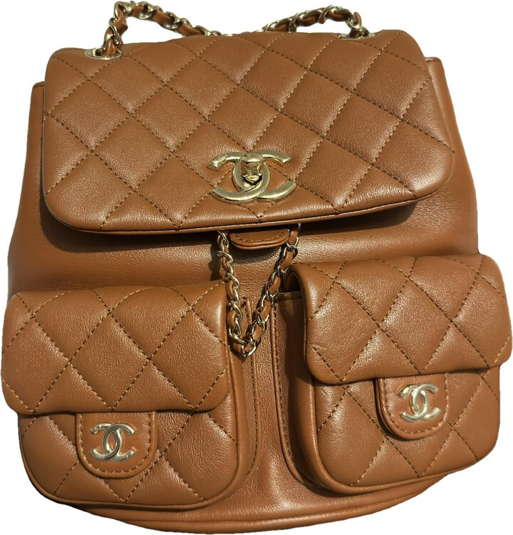Chanel Duma leather backpack - ShopStyle
