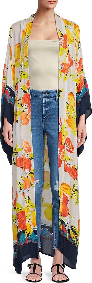 Saachi Citrus Maxi Duster - ShopStyle