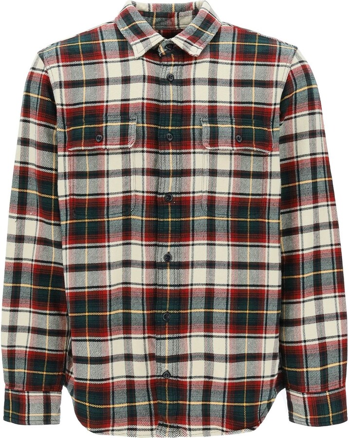 Filson Check Cotton Flannel Shirt - ShopStyle
