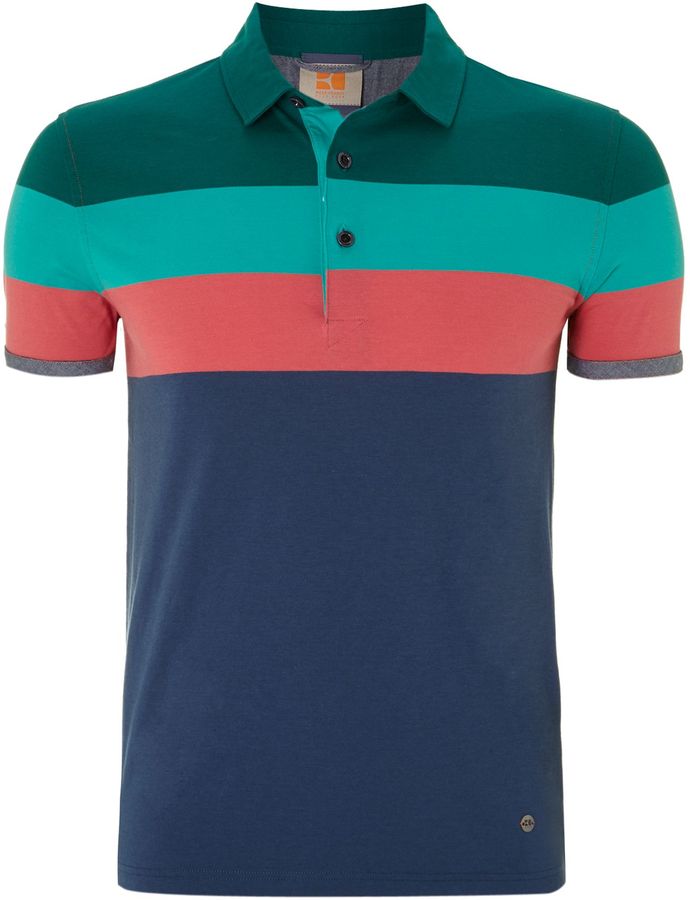 HUGO BOSS Men's Striped polo shirt - ShopStyle