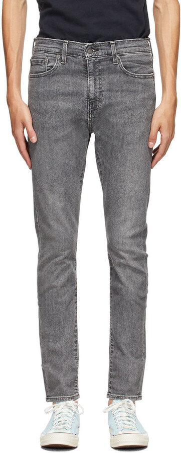 Levi's Grey 510 Skinny-Fit Flex Jeans - ShopStyle