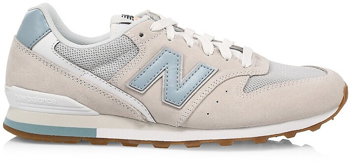 New Balance 996 996 Logo Low-Top Sneakers - ShopStyle