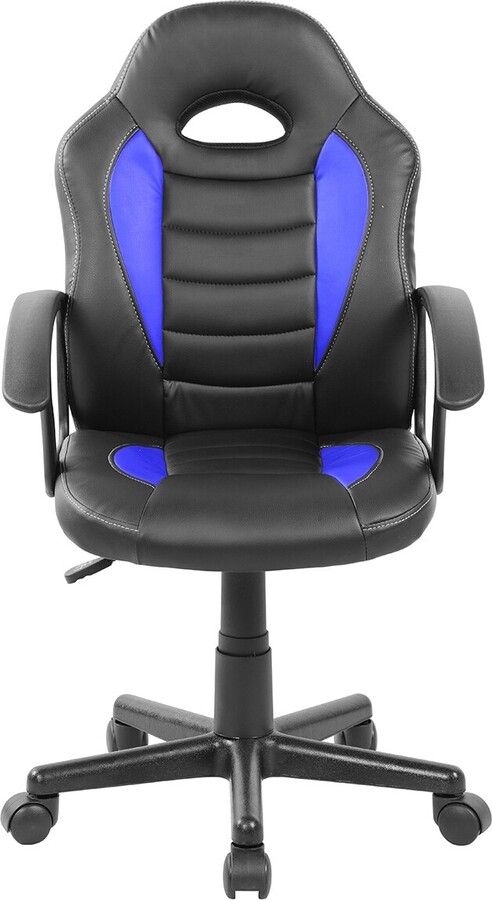 Topcraft Gaming and Student Racer Chair with Wheels, Blue - ShopStyle