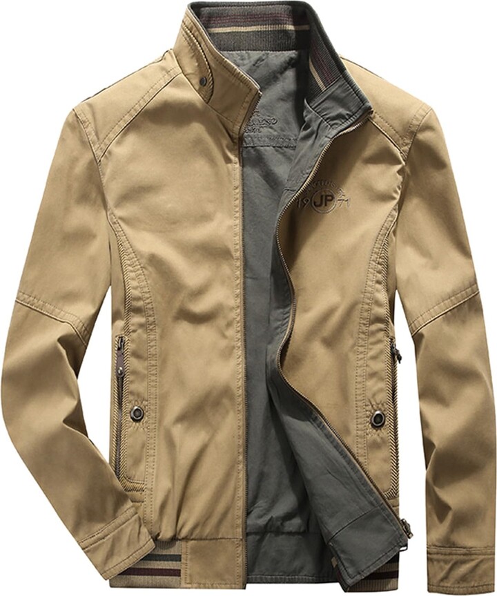 XBlave Men's Transition Jacket Bomber Jacket Lightweight Blouson Jacket ...