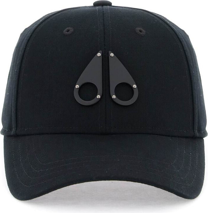 Moose Knuckles logo icon baseball cap - ShopStyle Hats