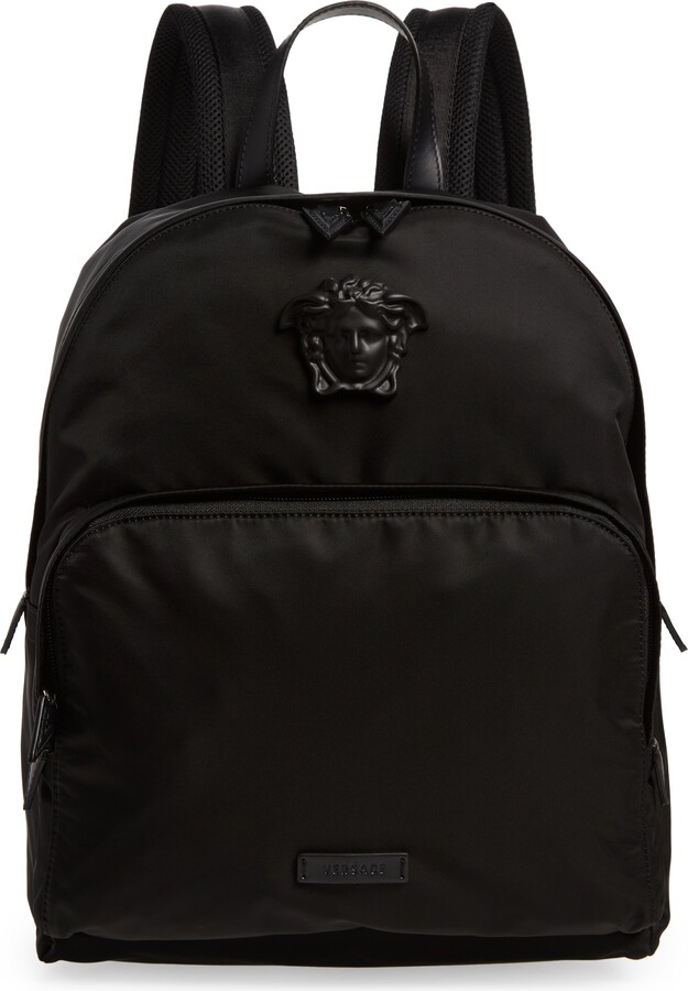 Versace La Medusa Nylon Backpack - ShopStyle