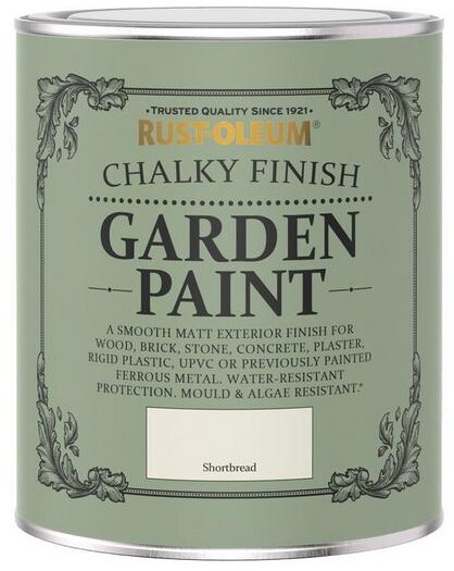 Rust-Oleum Chalky Finish 750 ml Garden Paint – Shortbread - ShopStyle ...