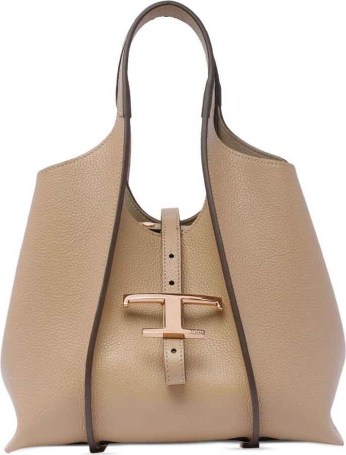 Tod's T Timeless Micro Leather Tote Bag - ShopStyle