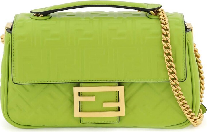 Fendi Baguette Chain Midi Bag - ShopStyle