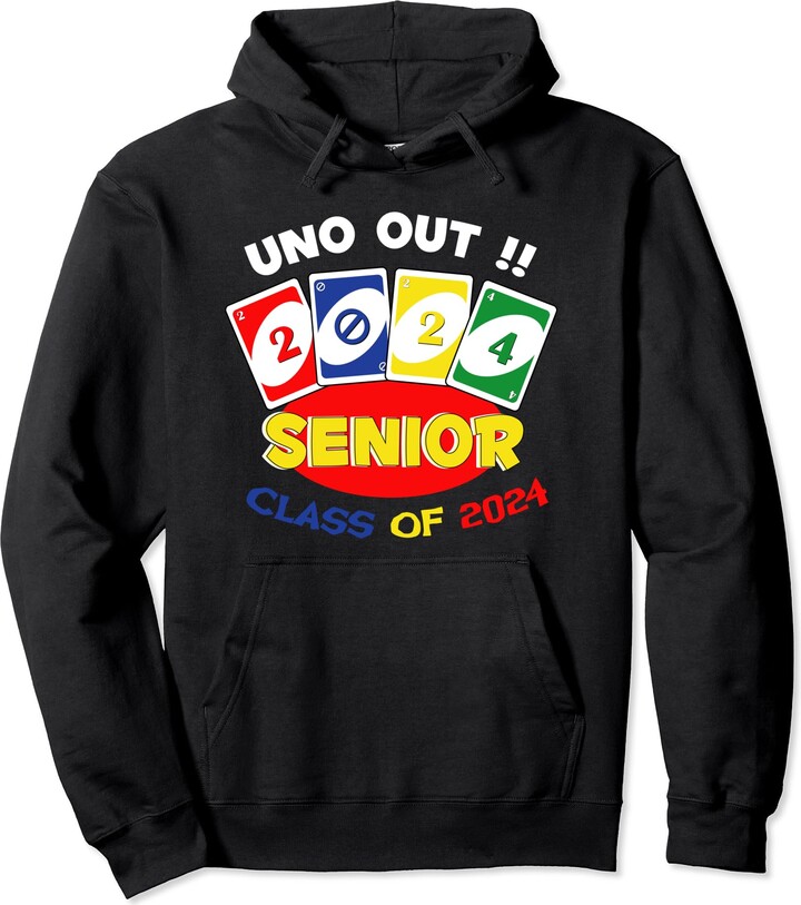 Funny Graduation Senior Class Of 2024 Uno Out Uno Out Senior Class of ...