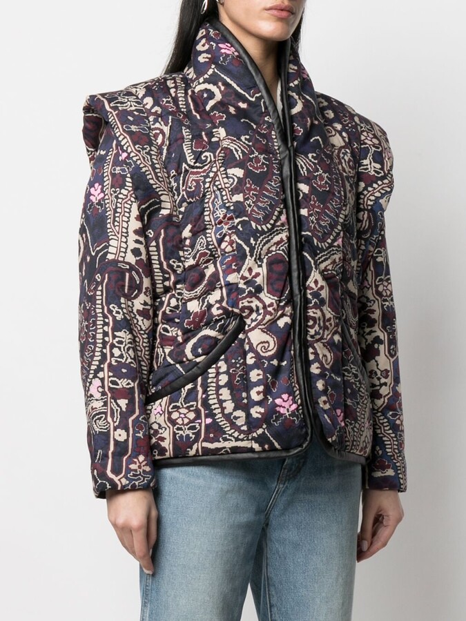 Isabel Marant Janissa puffer jacket - ShopStyle