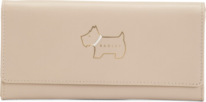 Radley London Leather Heritage Outline Flap Over Wallet - ShopStyle