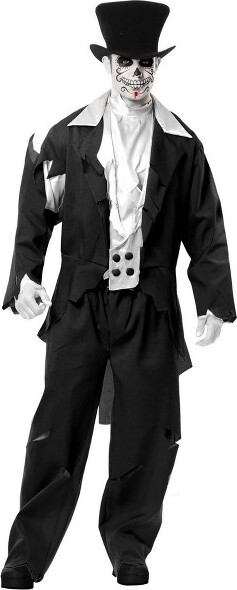 Charades Costumes Charades Men's Ghost Groom Costume - Medium ...