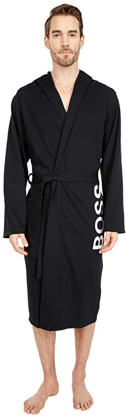 HUGO BOSS BOSS Identity Robe (Black) Men's Robe - ShopStyle Pajamas