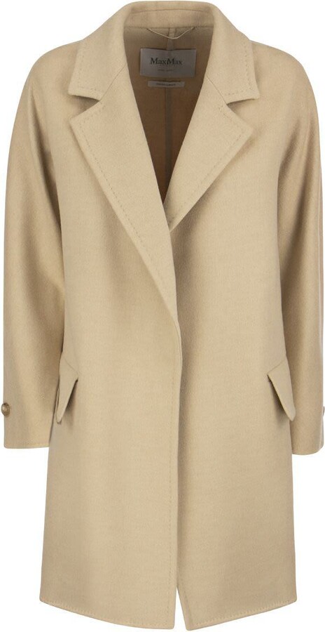 Max Mara FERRARA - Camel coat - ShopStyle