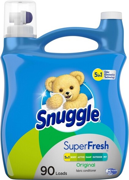 Snuggle SuperFresh Liquid Fabric Softener - Original - 95 fl oz ...