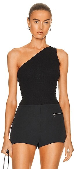 Helmut Lang Mini Spike Tank Top in Black - ShopStyle