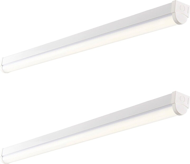 Loops 2 PK 5ft High Lumen Emergency Batten Light - 65.5W Cool White LED ...