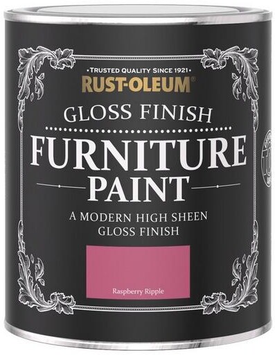 Rust-Oleum Gloss Furniture Paint Raspberry Ripple 750ml - ShopStyle Artwork