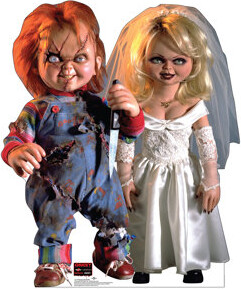 Advanced Graphics Chucky and His Bride Life Size Cardboard Standup ...