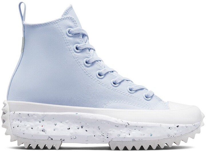 Converse Run Star Hike Hi Crater platform sneakers in ash stone - ShopStyle