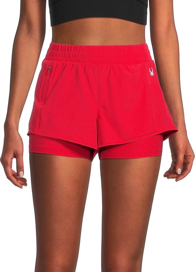 Spyder Laser Cut Running Shorts - ShopStyle